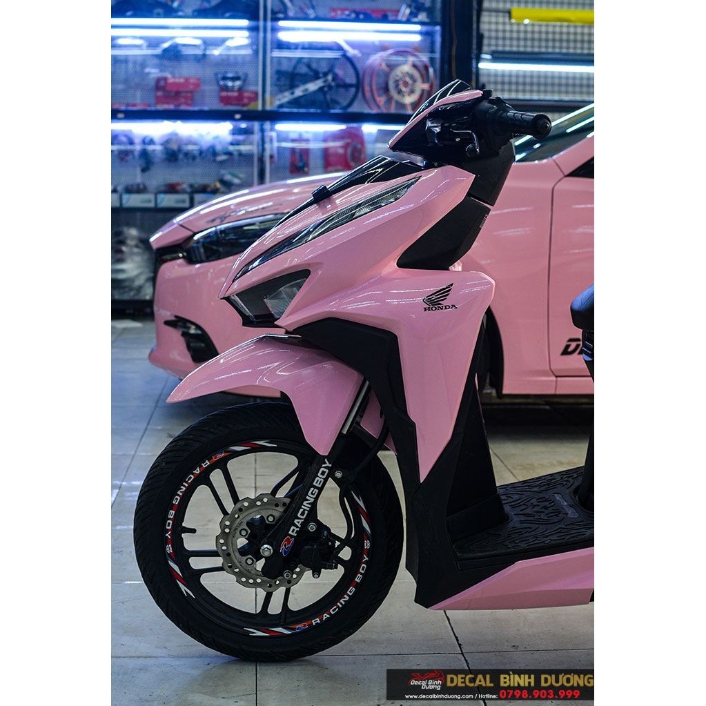 Jual Stiker Skotlet Warna Pink Glosy Dof Dop Ukuran 45x50 Cm | Shopee ...