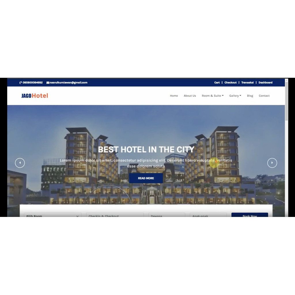 Jual Source Code Website Hotel (Booking Online) Laravel 9 Integrasi ...