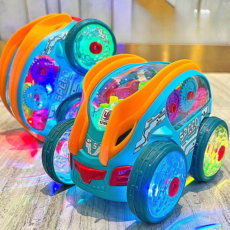 Jual Mobil Mainan Lipat Anak-anak, Dumptruck Listrik Flip Bucket Stunt ...