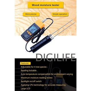 Jual Moisture Meter Benetech GM620 Wood Kayu Paper Kertas MC Tester ...