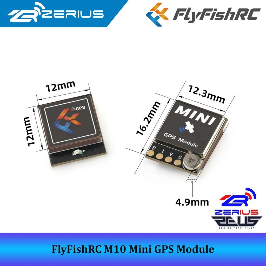 Jual FlyFishRC M10 Mini GPS Module FlyFish for FPV Drone | Shopee Indonesia