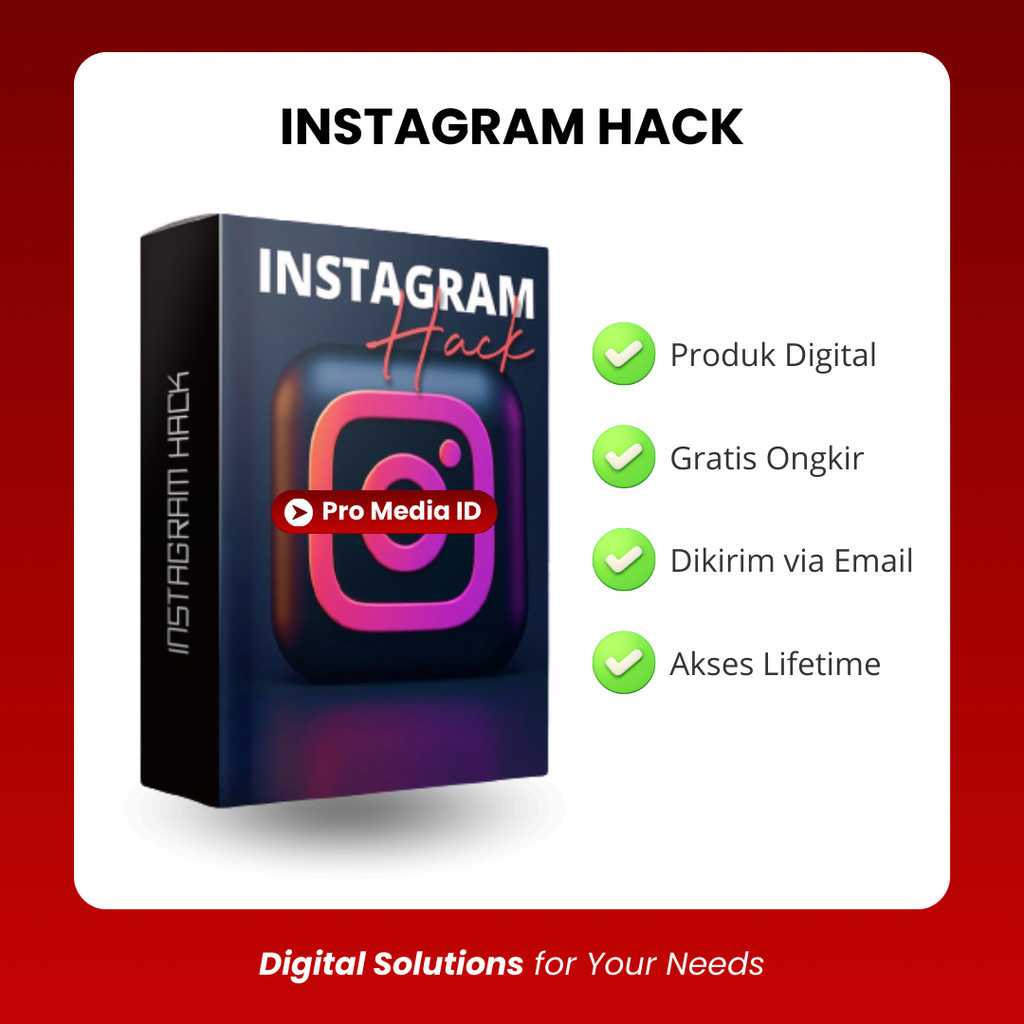 Jual Instagram Hack Complete Course Rahasia Personal Branding Konten ...