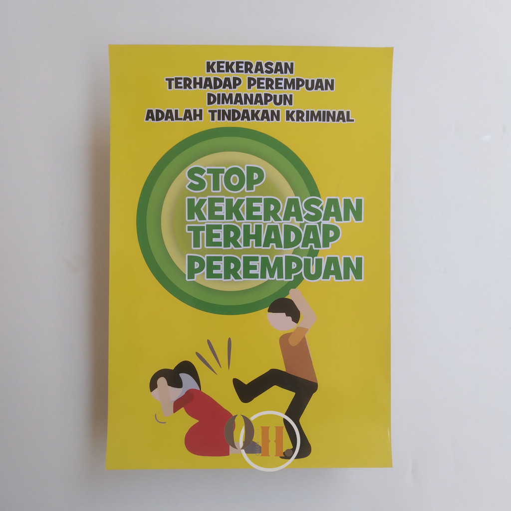 Jual Poster Stop kekerasan terhadap perempuan - Poster stop perundungan - Stop diskriminasi ...