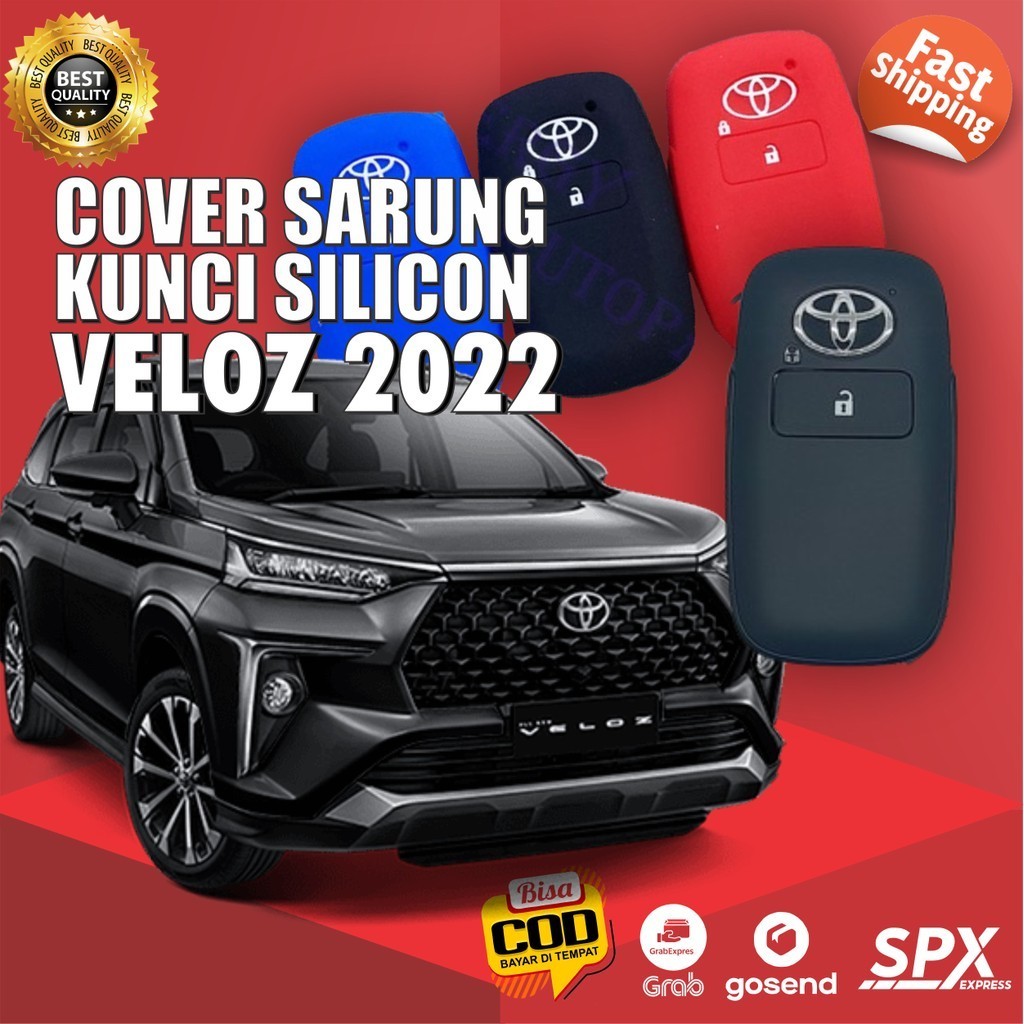 Jual Sarung Silicon Cover Casing Kunci Toyota Veloz 2022 Avansa Velos ...