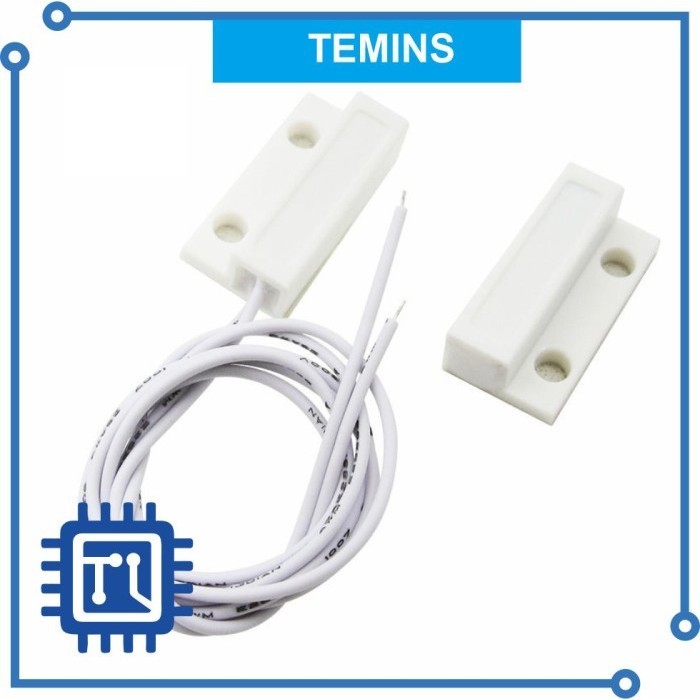 Jual MC-38 Sensor Magnetik Magnetic Magnet Pintu Door Switch Alarm ...