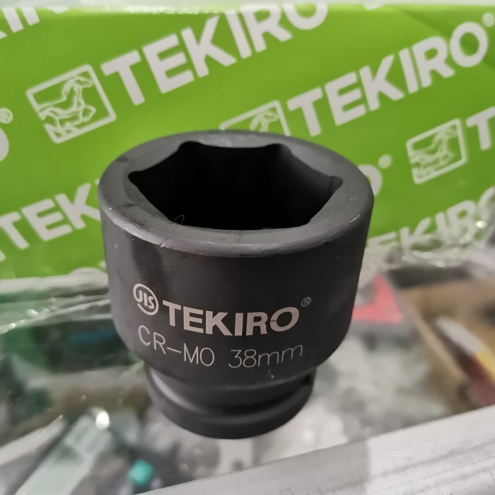 Jual Mata sok impact 38 mm 3/4" TEKIRO 6pt mata kunci shock socket sock pukul 38mm | Shopee ...