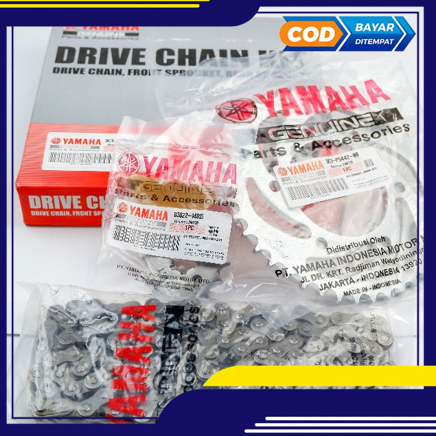 Jual Gear Set motor yamaha vixion old 3C1 sepeda motor | Shopee Indonesia