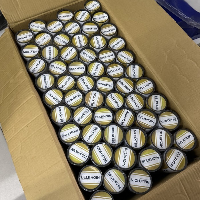 Jual SHUTTLECOCK BOLA KOK BULU TANGKIS BADMINTON BELKHOIN GOLD 100% ...