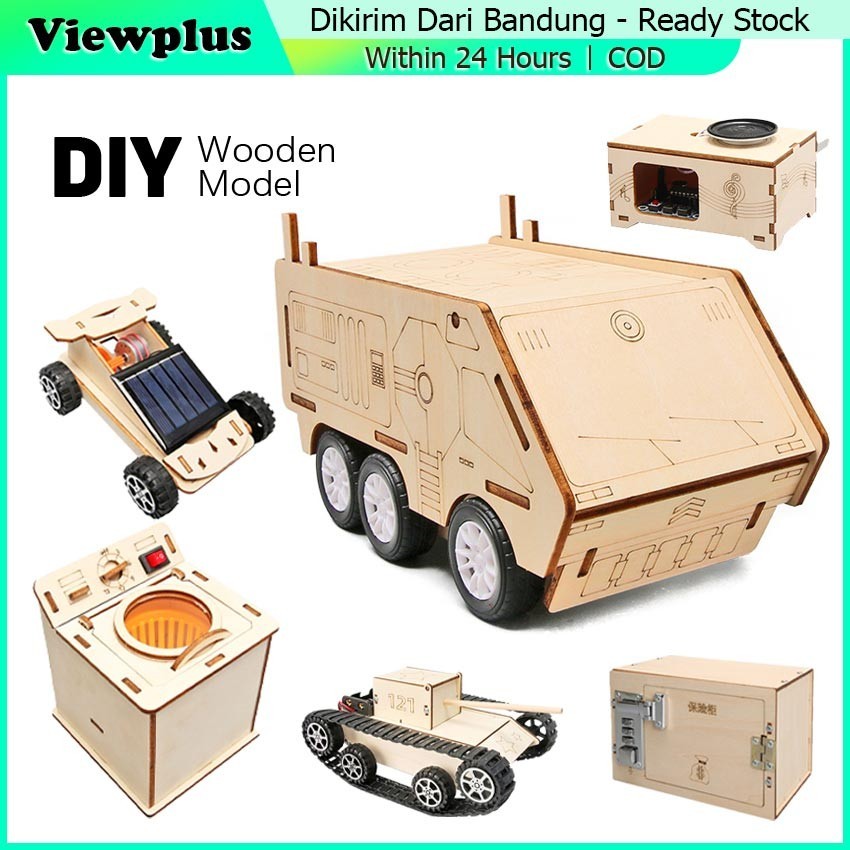 Jual Mainan Edukasi Anak Sains Diy Rakitan Puzzle Kayu Science Sain ...