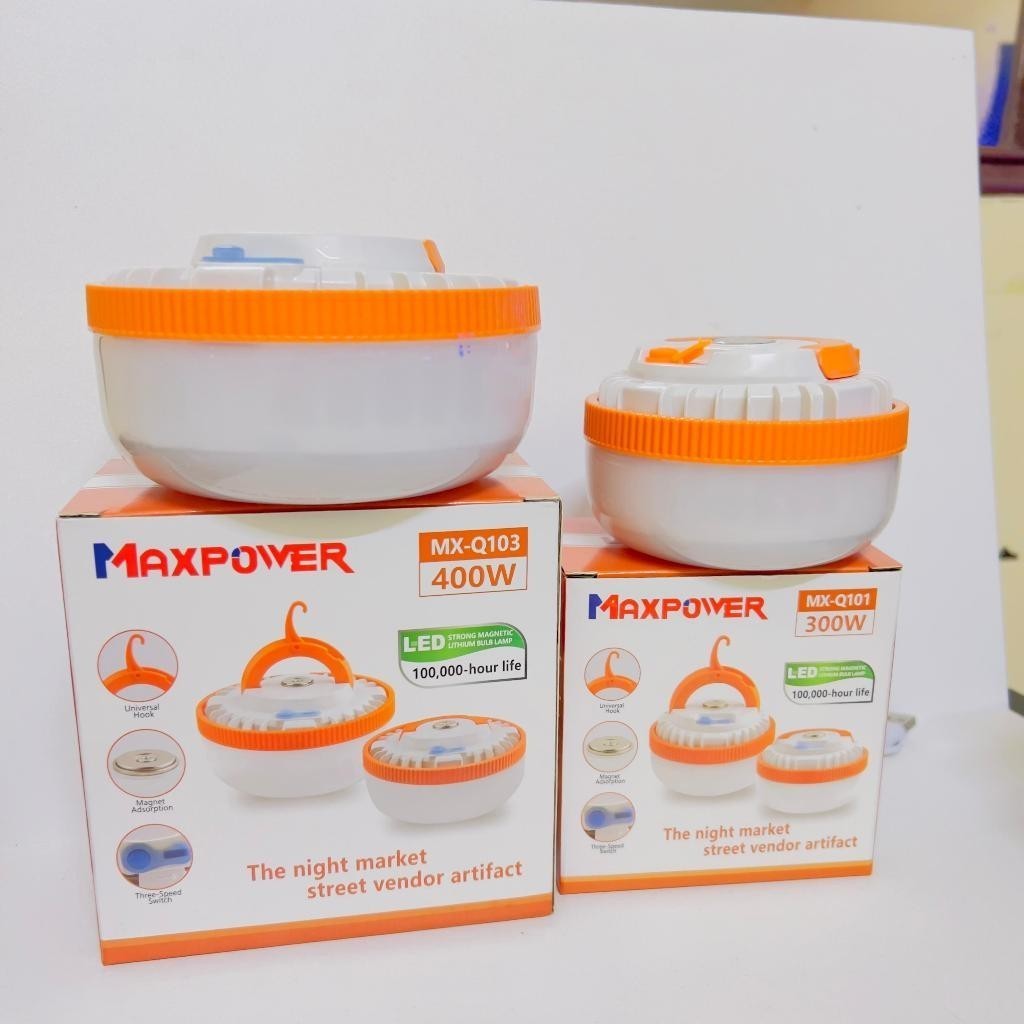 Jual Lampu Emergency Gantung Camping Lampu bakpao maxpower 400W | Shopee Indonesia