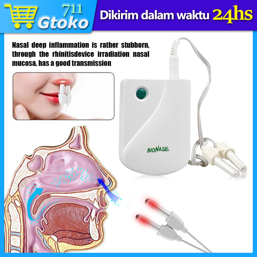 Jual Alat Terapi Hidung Pilek Alergi Sinus Sinusitis Rhinitis Laser ...
