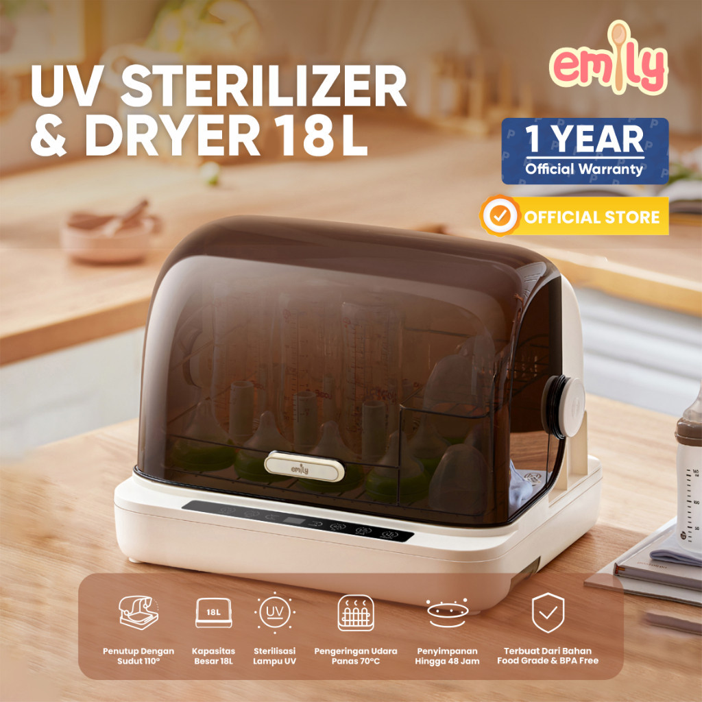 Jual Emily UV Sterillizer & Dryer EST-19504 - Lavie Baby House | Shopee ...
