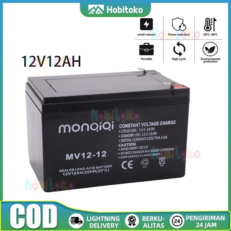 Jual Baterai Sel Kering 12V 8AH Baterai Sepeda Listrik Semprotan ...