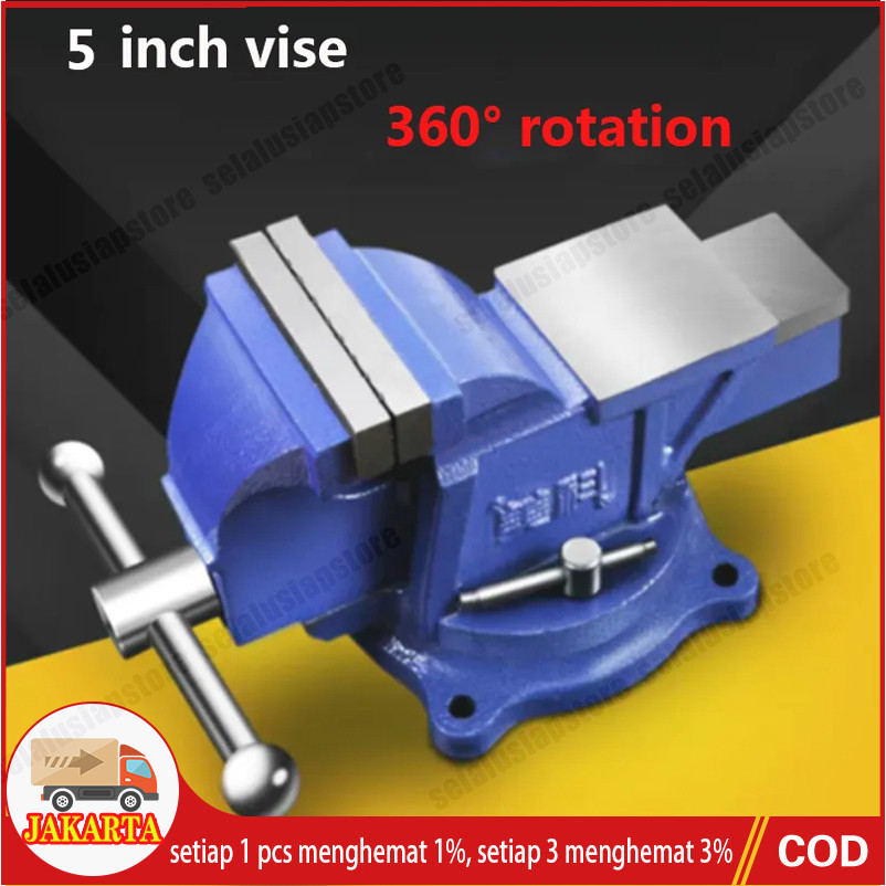 Jual Catok Clamp 5'' / catok paron / Ragum Klem / Catok Meja / Bench ...
