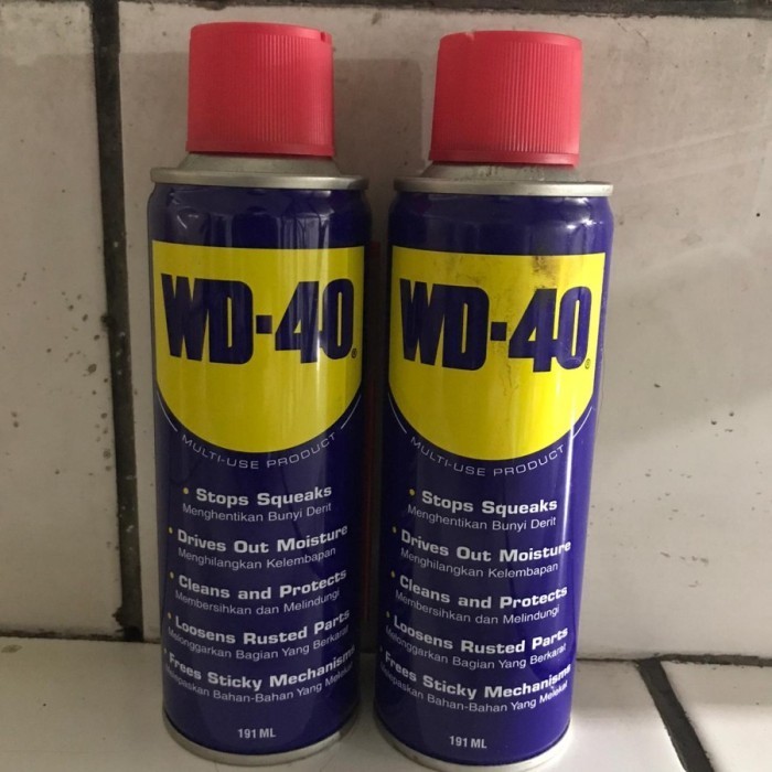 Jual WD 40 Lubricant 191ML / WD-40 Pelumas Anti Karat | Shopee Indonesia