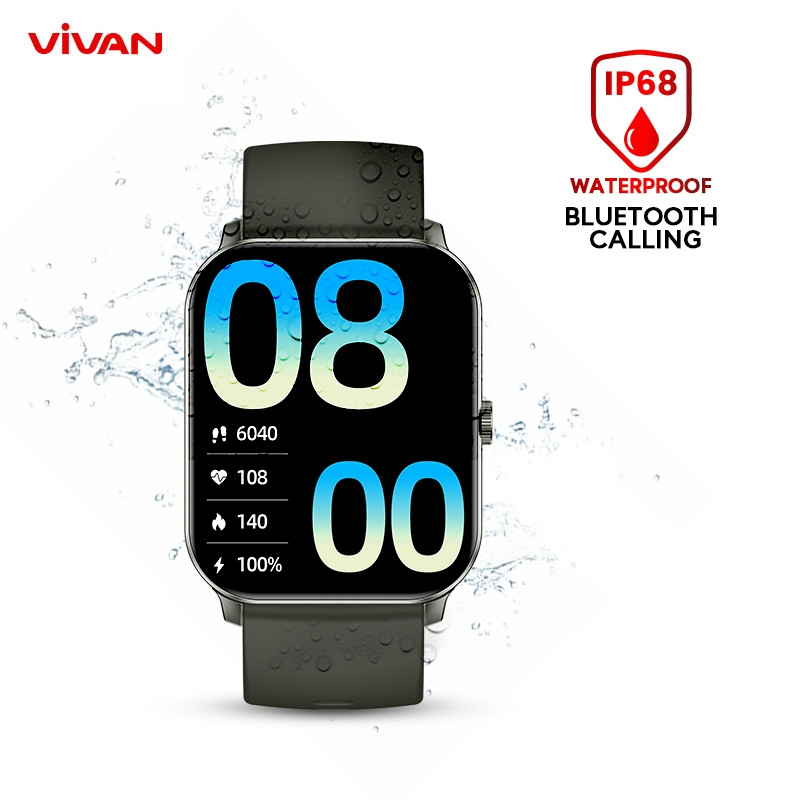 Jual SMART WATCH VIVAN VWF18 VIVAN SMARTWATCH VWF 18 WATERPROOF IP68 ...