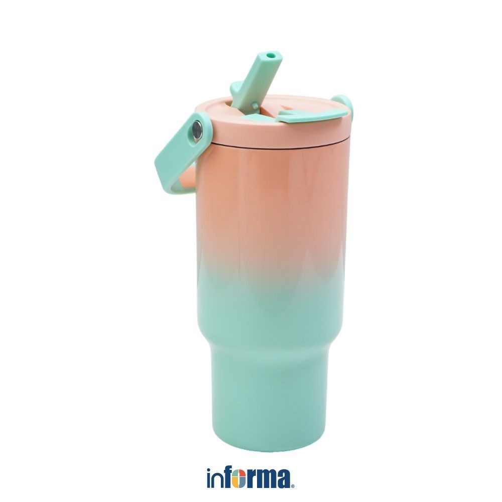 Jual Informa Appetite 946 ml Wojin Botol Minum Vacuum - Orange Tumbler ...