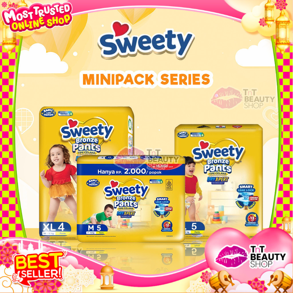 Jual Sweety MINIPACK Series / Sweety Bronze Mini Pack M5, L5, XL4 ...
