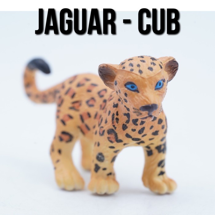 Jual KORI Jaguar Cub Panthera Onca Anak Macan Kumbang Mainan Figure ...