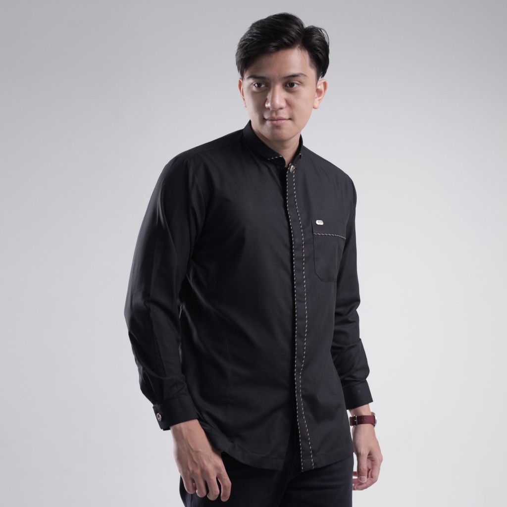 Jual Qori Apparel Signature Anas bin Al Nadhar Baju Koko Pria (Lengan ...