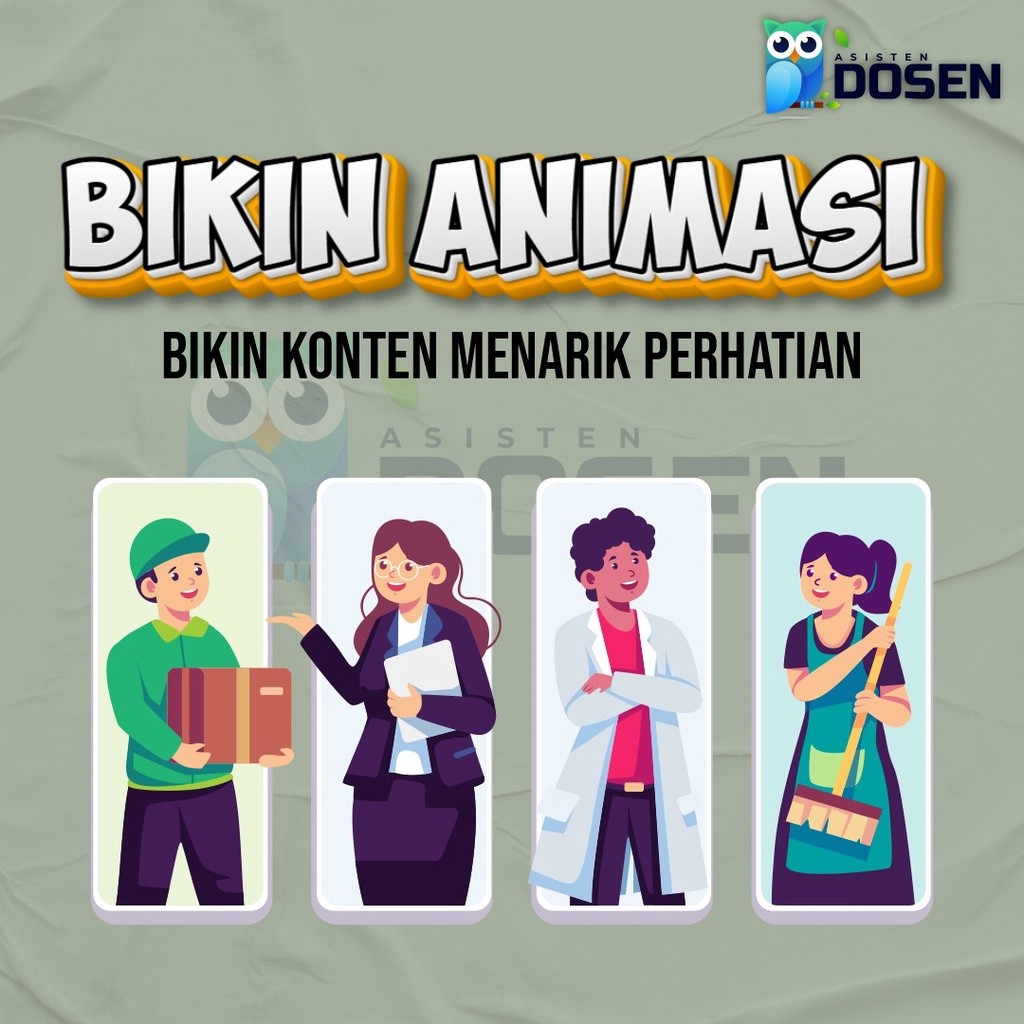 Jual Animasi Standar 2D | Explainer | Video Presentasi | Animasi ...