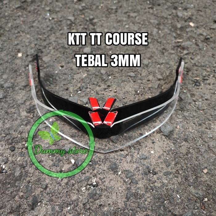 Jual Spoiler Helm KYT TTC / Spoiler KYT TT COURSE MODEL KEATAS | TEBAL ...