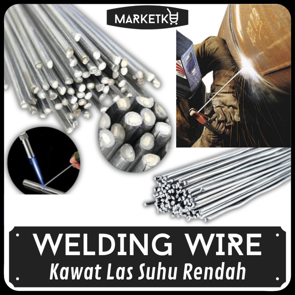 Jual Kawat Las Aluminium Alloy 50cm 2mm - Kawat Las Alloy 33cm 2mm ...