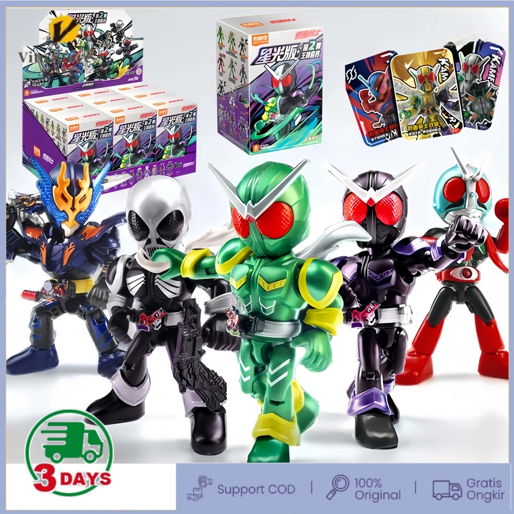 Jual Bloke Kamen Rider Kamenrider Starlight Version Gacha Random Acak ...