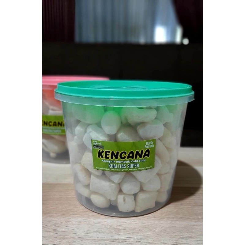 Jual dorodok / Kerupuk kulit / rambak gratis toples varian rasa enak ...