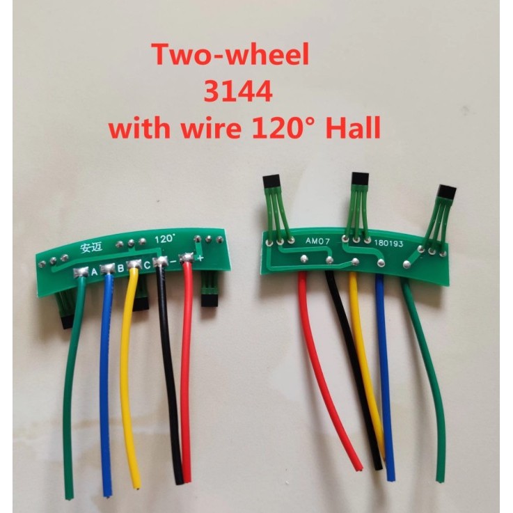 Jual PCB Board Sensor 3 x 3144 120 Drajat MODULE HALL EFFECT SENSOR DINAMO MOTOR LISTRIK BLDC ...