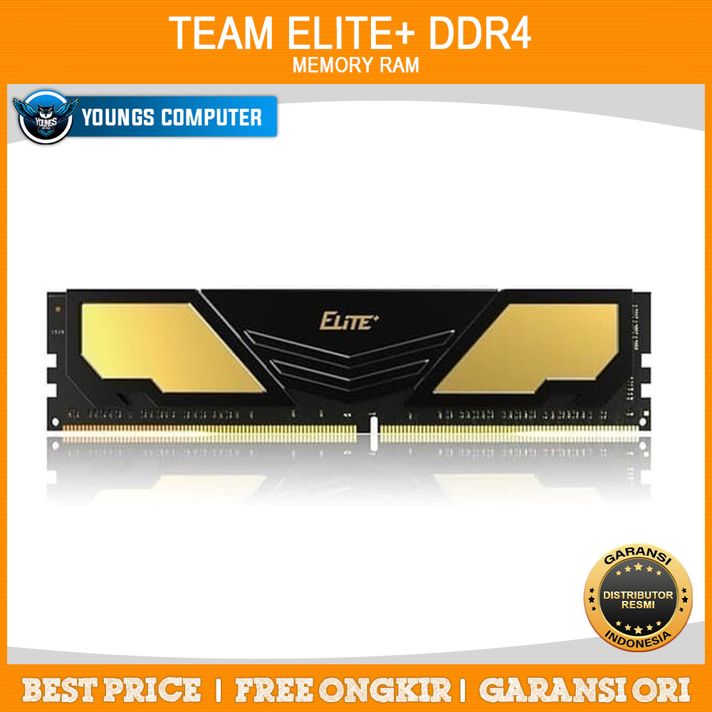 Jual RAM TEAM ELITE+ DDR4 8GB 3200Mhz Single Memory Elite Plus 8GB 3200 ...