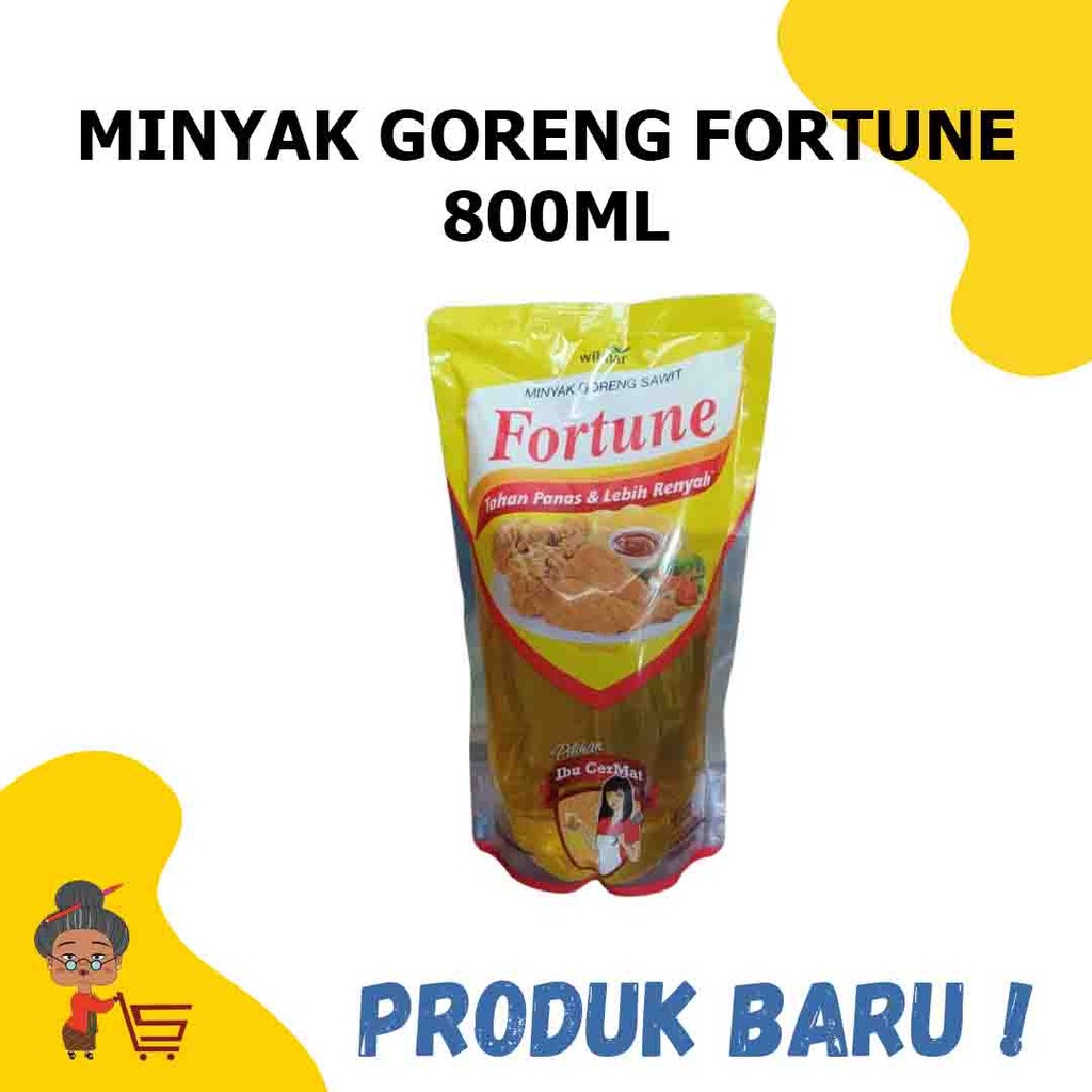 Jual MINYAK GORENG FORTUNE PCH 800ML / MINYAK GORENG FORTUNE PCH 800ML ...