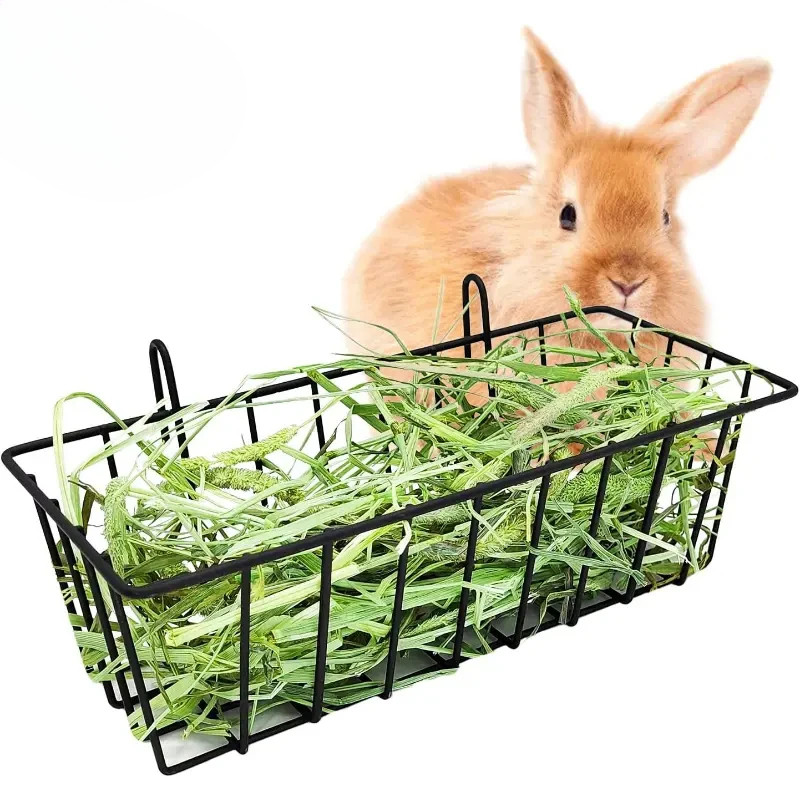 Jual Rabbit Food Basket Grass Rack Rabbit Grass Frame Hay Feeder Rabbit ...