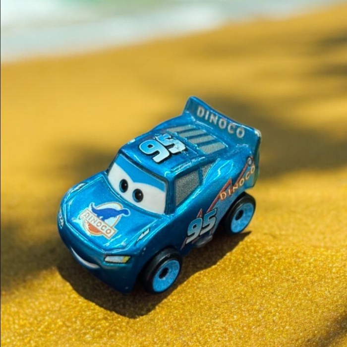 Jual Metallic Dinoco Lightning McQueen Mini Racers Disney Cars Loose ...