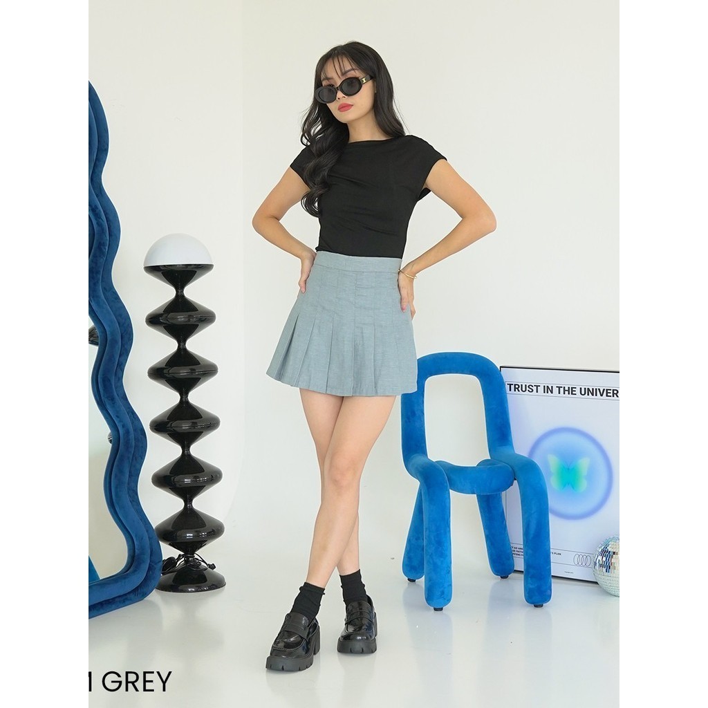 Jual Skort Tenis Denim Look Mikama | Shopee Indonesia