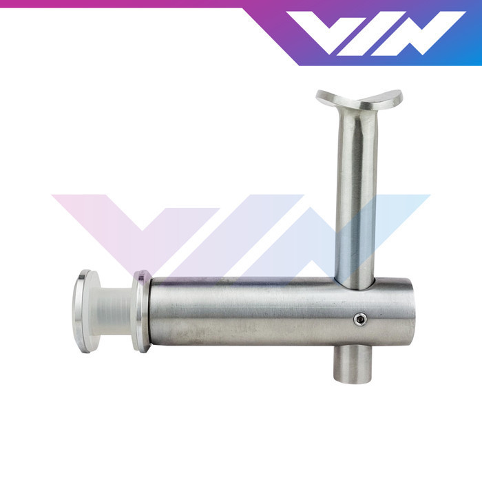 Jual Connector Handrail Kaca Glass Clamp Railing Balkon SS304 ZCF30 ...