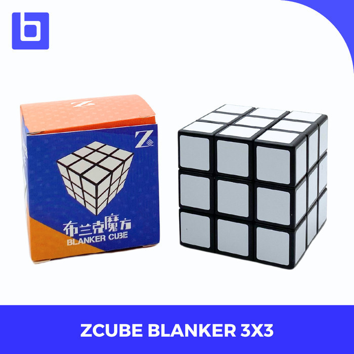 Jual Cube 3x3 Zcube Blanker Black base Original | Shopee Indonesia