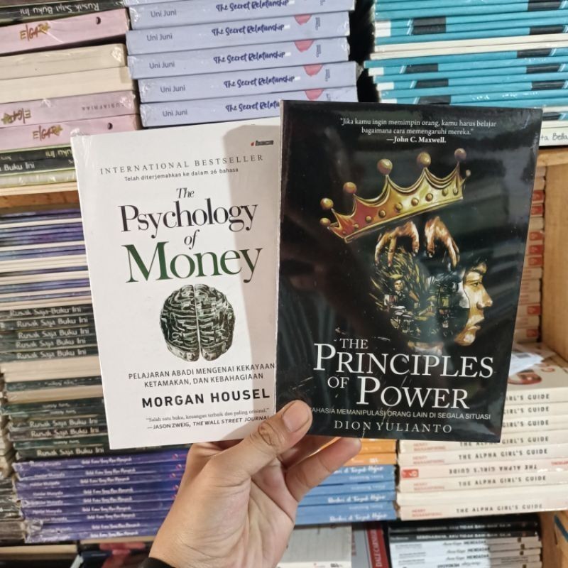 Jual Paket 2 Buku The Principles Of Power // The Psychology Of Money ...