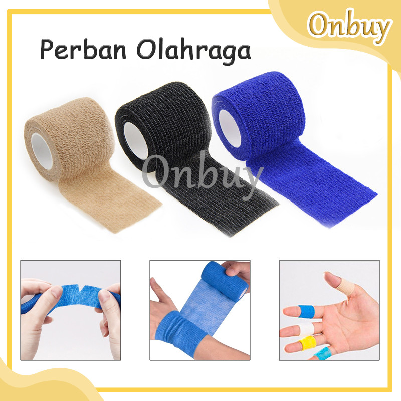 Jual Wrist Tape / Perban Elastis / Sport Tape Finger Tape 5 x 4cm / 2 ...