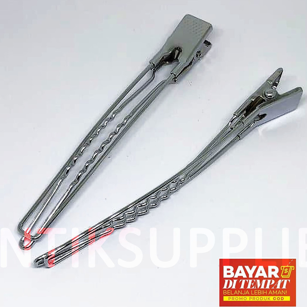 Jual Jepit Bebek Jumbo Stainless Besi Lubang / Jepit Sanggul Stainless ...