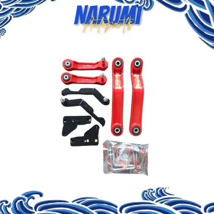 Jual balance arm js1 Mitsubishi Pajero sport 09-21 rear stabilizer (red ...