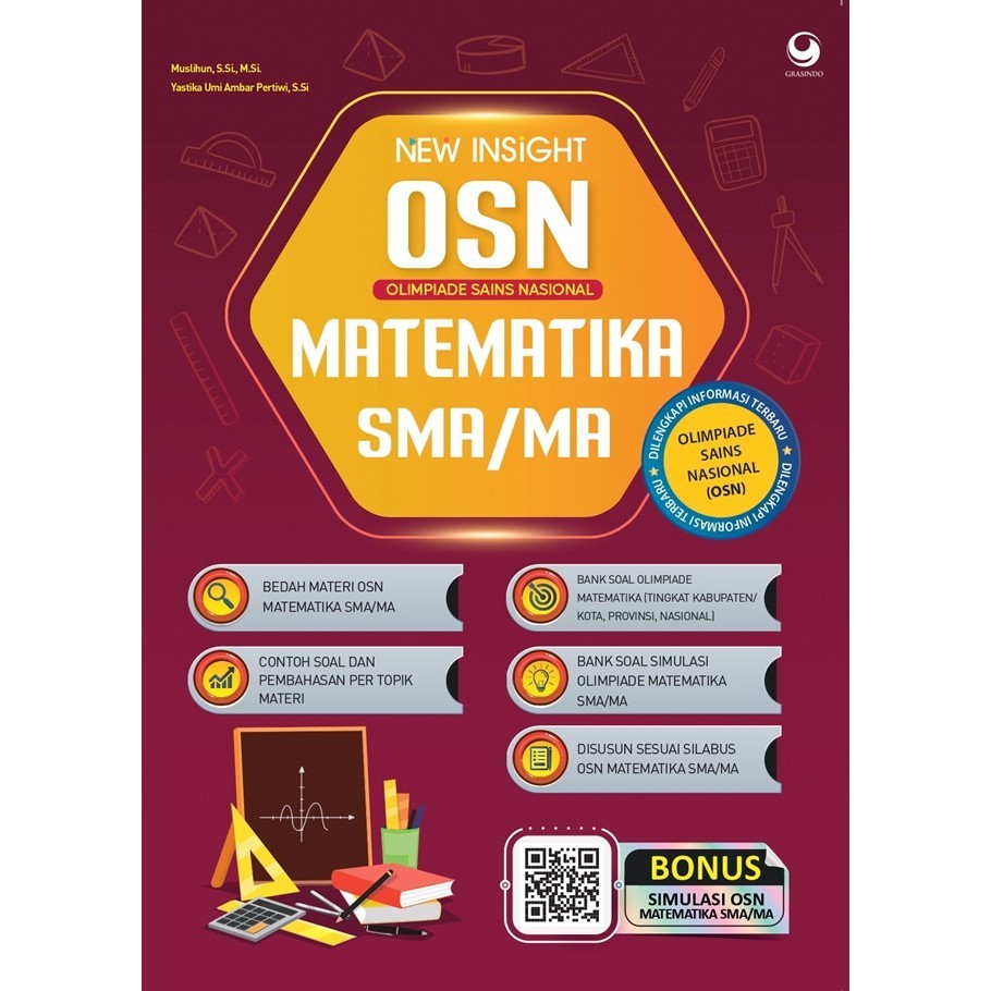 Jual NEW INSIGHT OLIMPIADE SAINS NASIONAL (OSN) - Muslihun, S.Si., M.Si ( READY BANYAK SERI ...