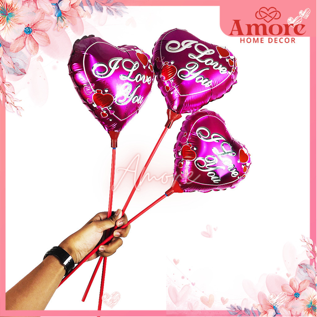 Jual Balon Hati Kecil - Cocok untuk Birthday Party Perayaan Festival ...