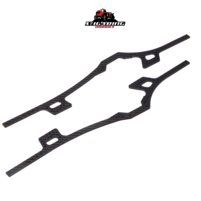 Jual PART REMOTE CONTROL LCG ROCK CRAWLER RAIL CHASSIS SET CARBON FIBER ...