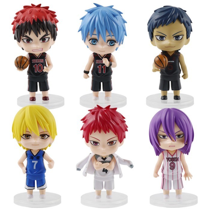 Jual Action Figure Kuroko no Basket Kagami Akashi Aomine Tetsuya Ryota ...