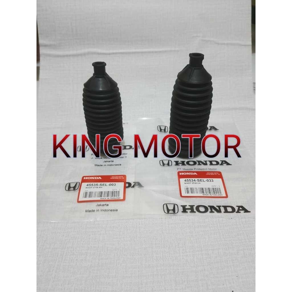 Jual Boot Steering Rack / Karet Bot Stir Honda Jazz GD3 idsi VTEC 2pcs ...
