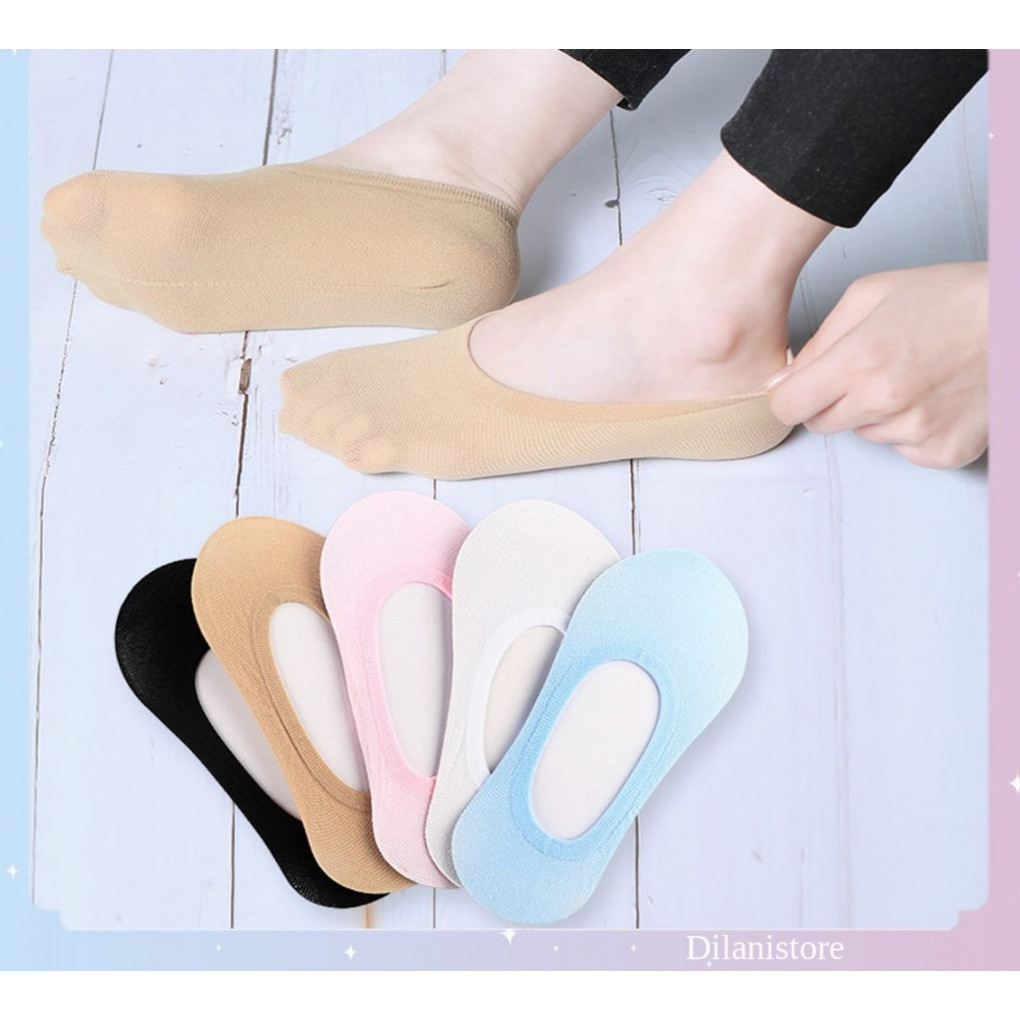 Jual Kaos Kaki Pendek KS KK1444 Invisible Socks Polos Kaus Kaki Setumit ...