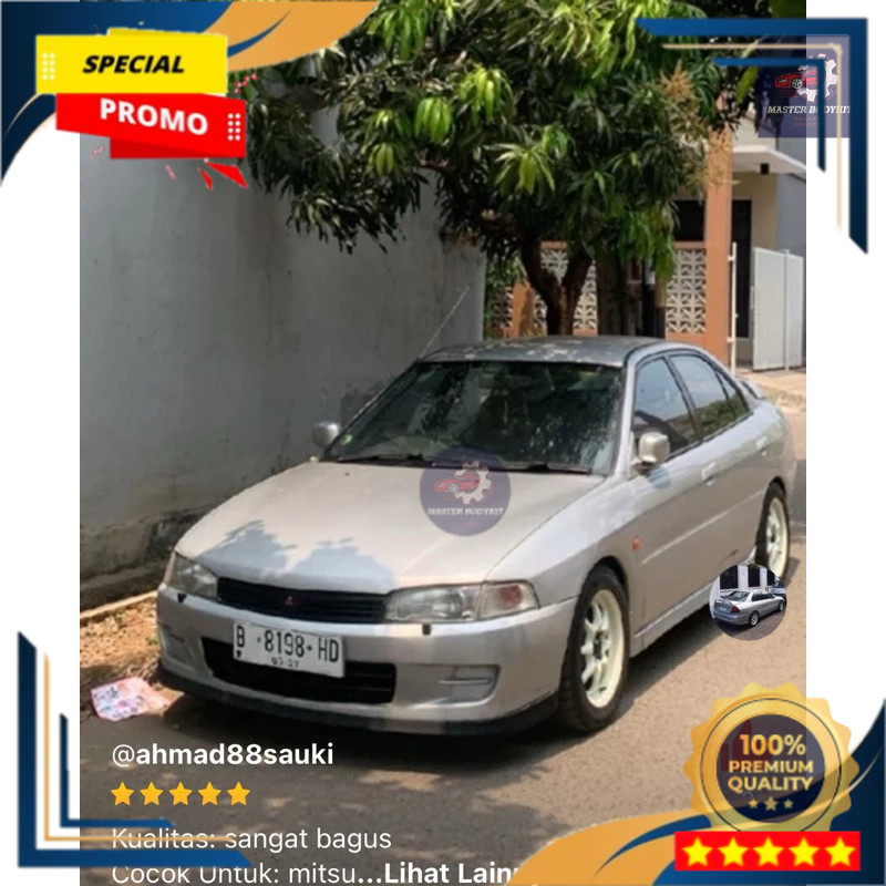 Jual terbaru bodykit add on lips Mitsubishi Lancer ck4 evo 4 Kuat-Tebal-Lentur Grade A - Master ...