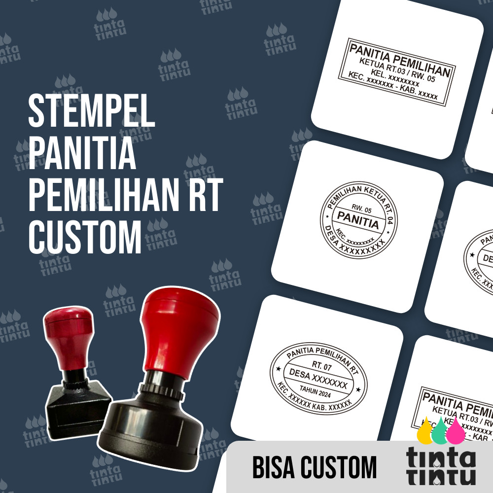 Jual Stempel Panitia Pemilihan RT Custom | Shopee Indonesia