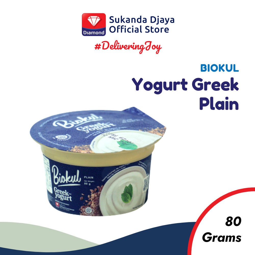 Jual Biokul Yogurt Rasa Plain (Greek Style) 80 Gr | Shopee Indonesia
